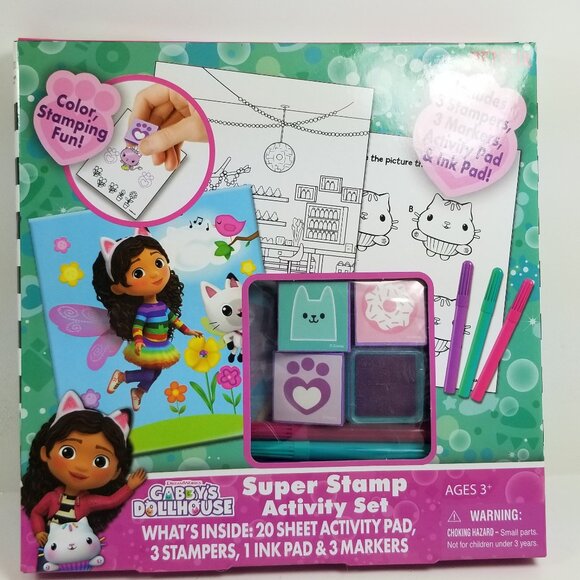 Dreamworks | Toys | Gabbys Dollhouse Super Stamp Activity Set | Poshmark